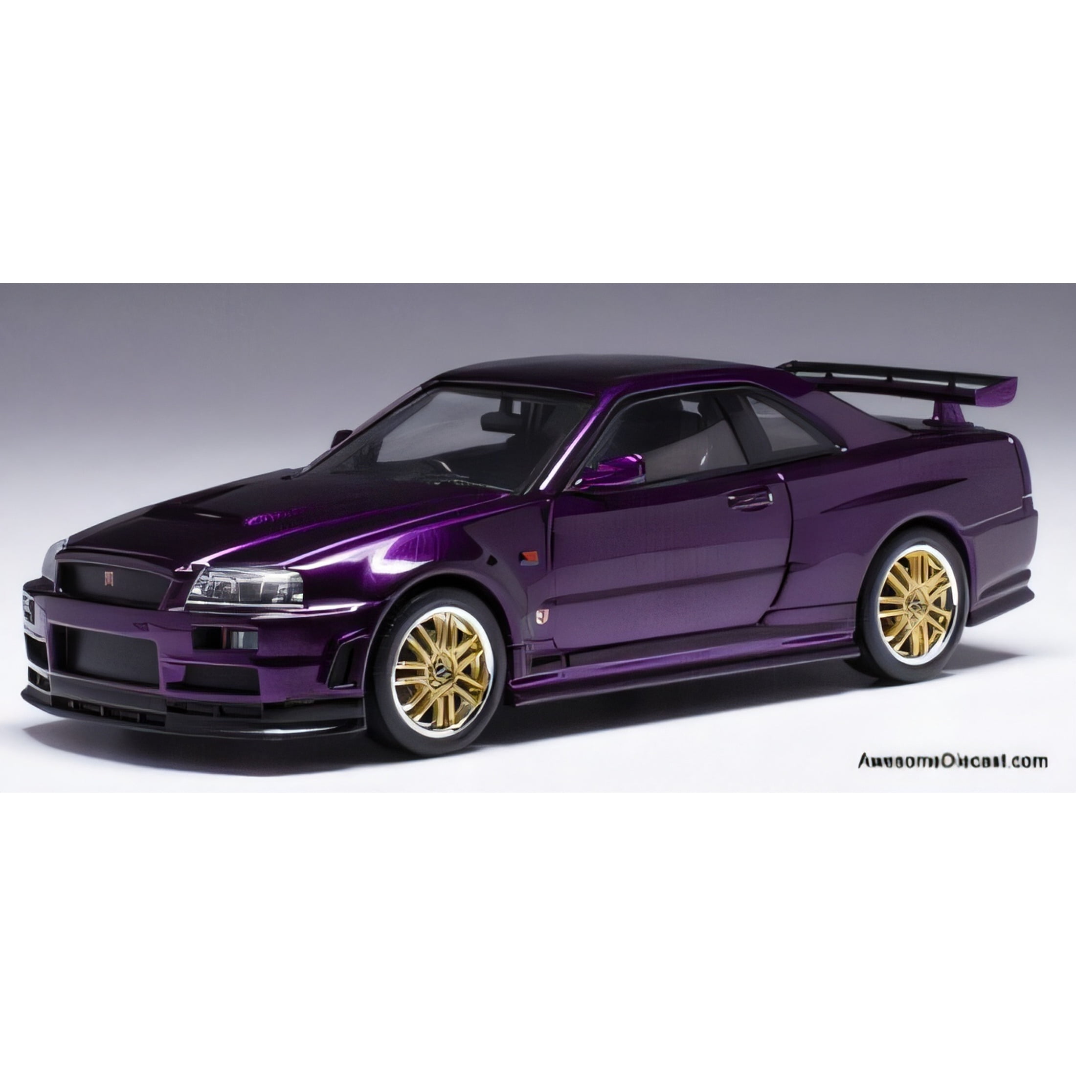 Ixo 1:43 2002 Nissan Skyline Gt-r (R34) Custom, Metallic Purple ...