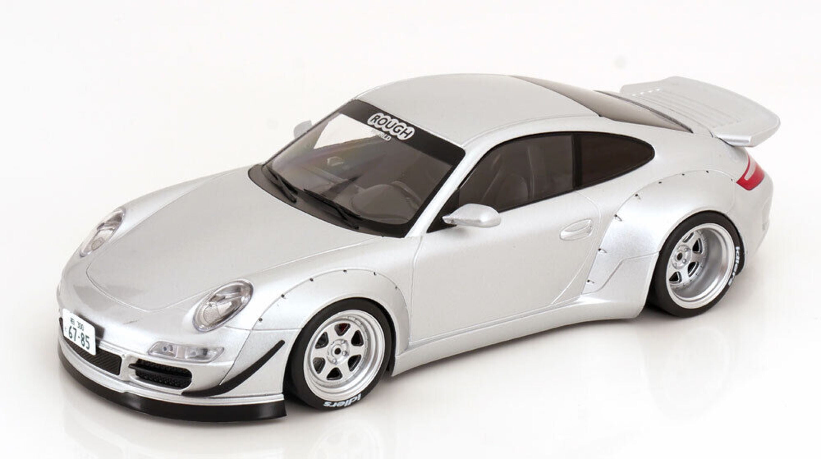 Ixo Porsche 911 997 RWB Silver 1:18 - Walmart.com