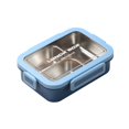 Izexuh Lunch Box 3 Compartment Stainless Steel,Leakproof Bento Box with ...