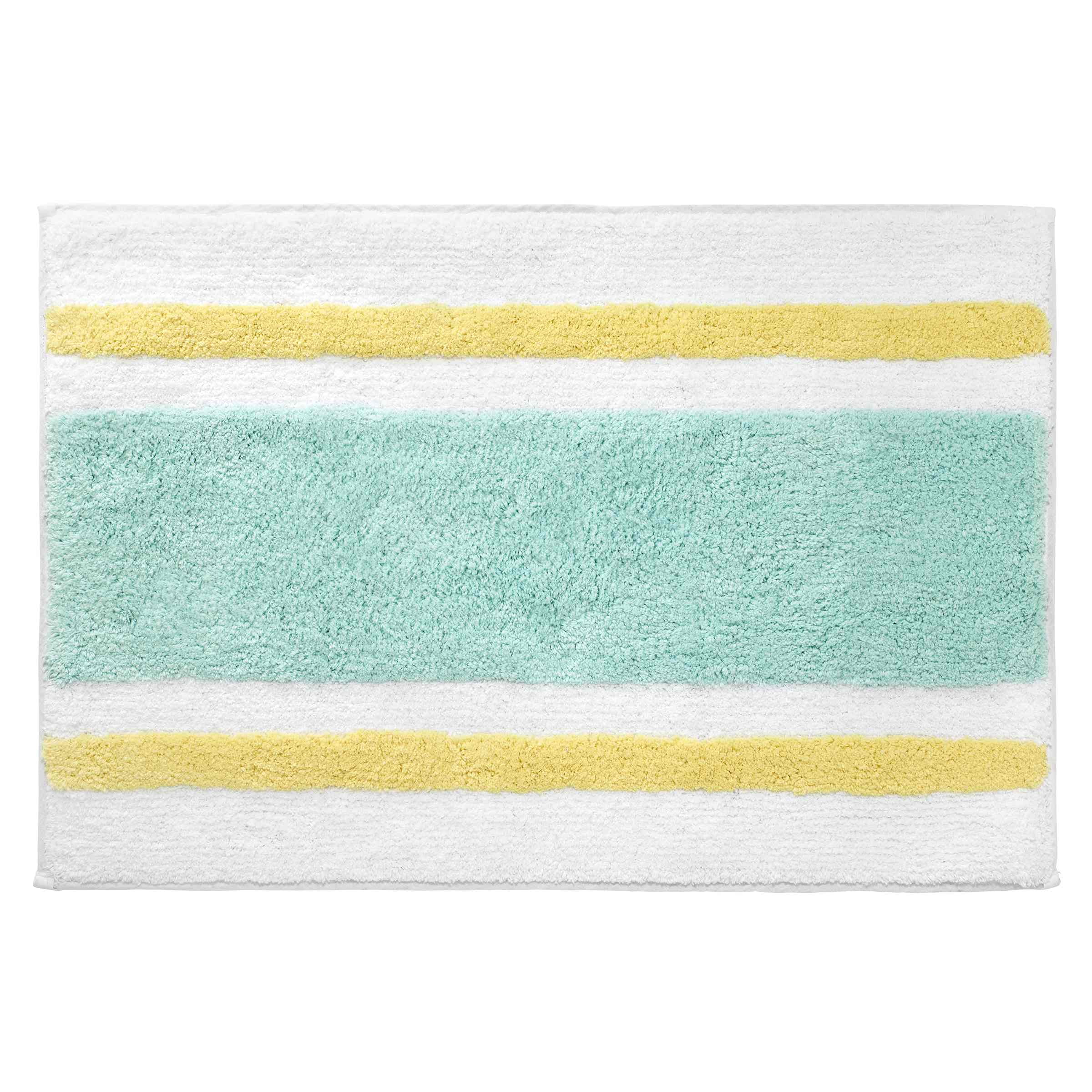 Izod Clubhouse Stripe Aqua Rug - Walmart.com