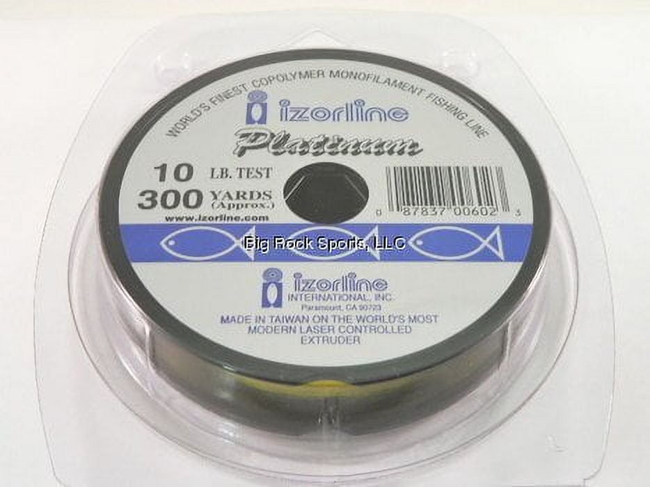 Izorline International Inc. Izorline "XXX Super Co-Polymer" Clear and Hi-Vis Yellow and Smoke ...