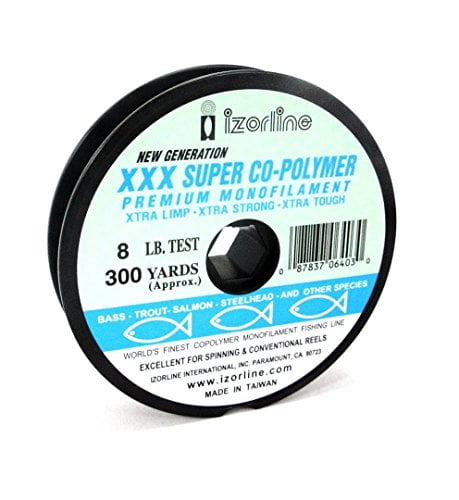 Izorline XXX Super Co-Polymer Premium Monofilament Line (Golden Green) (8 lb, 1700 yd) - Walmart.com