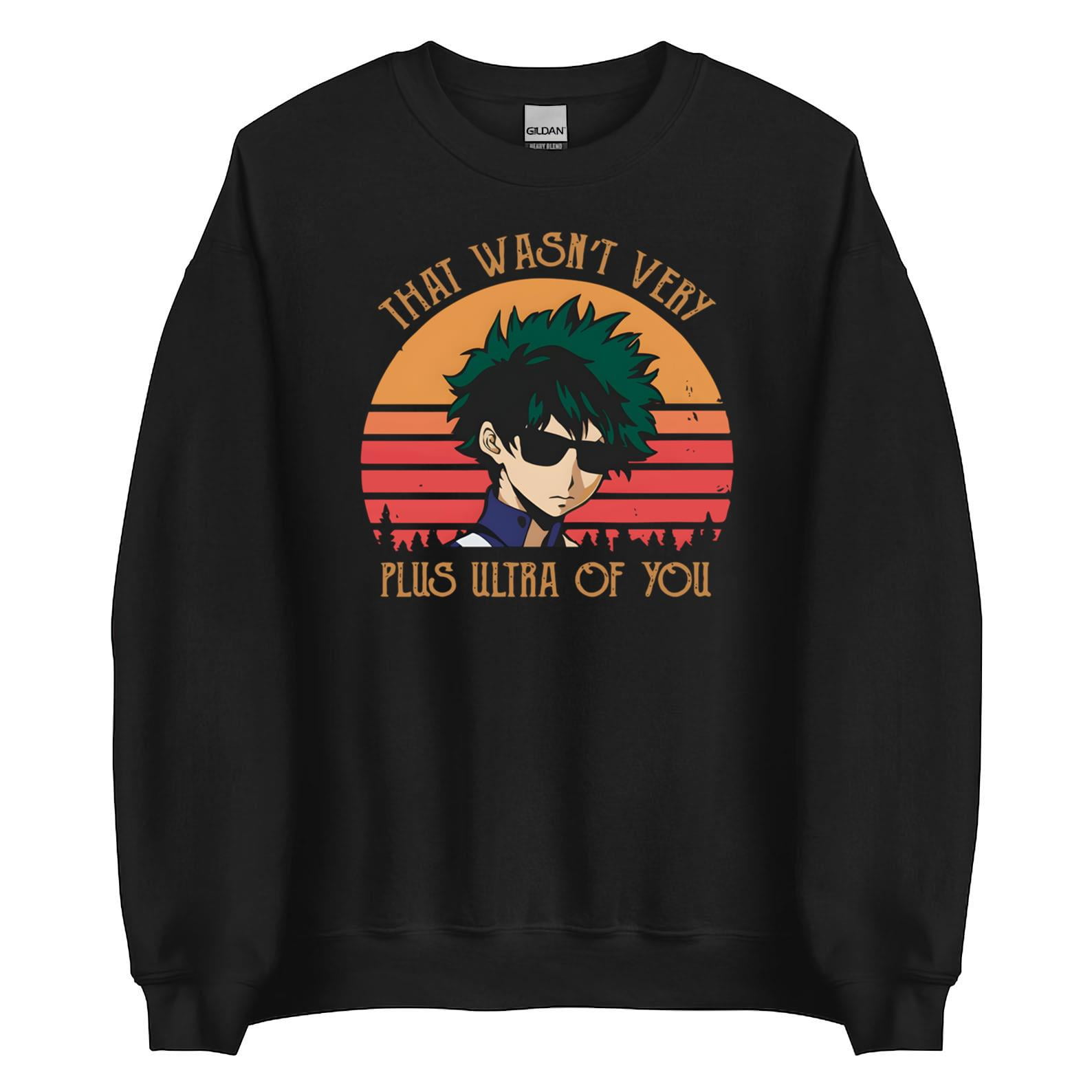 Izuku Midoriya Deku Anime Shirt, My Hero Academia Shirt, Plus Ultra ...