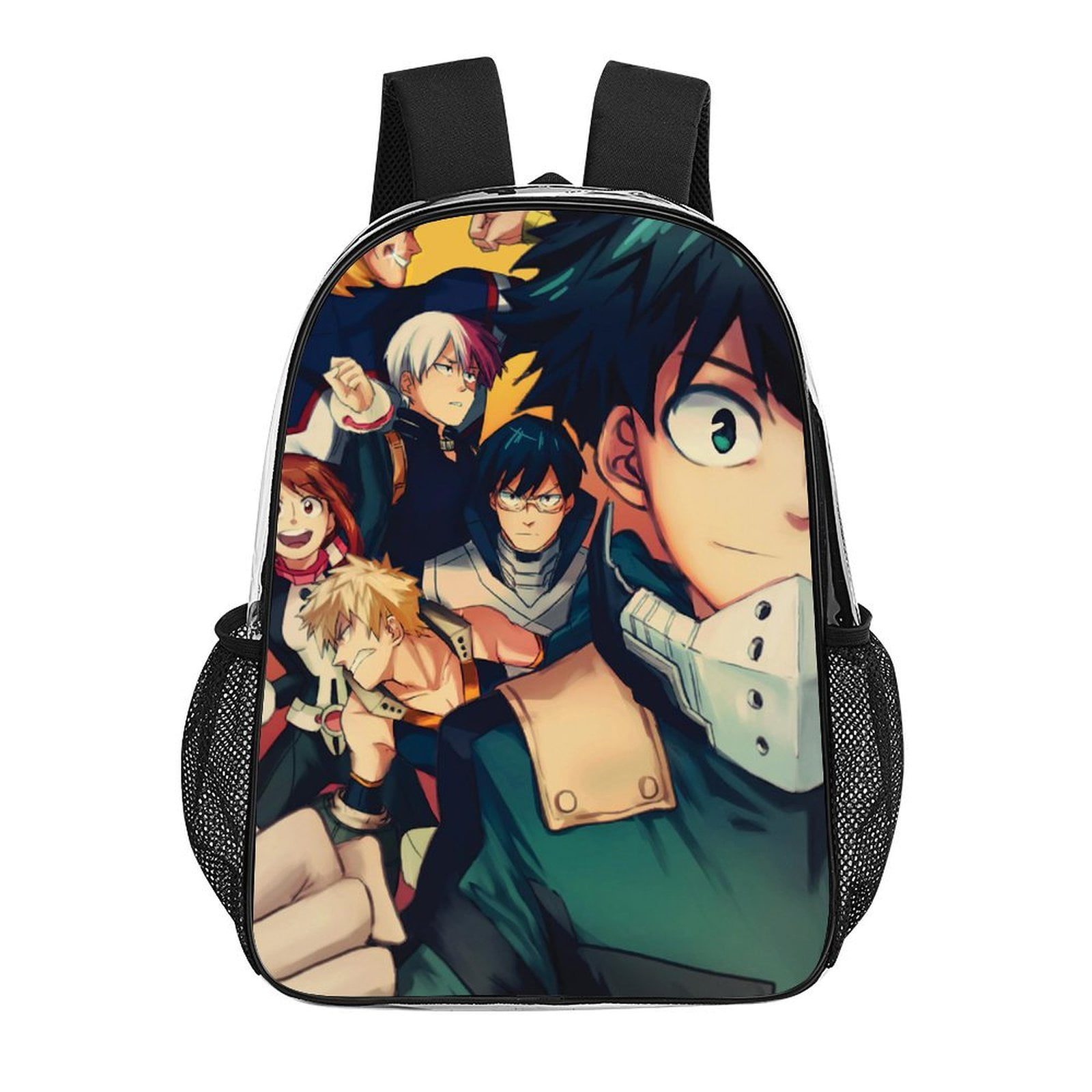 Izuku Midoriya Deku My Hero Academia Clear Backpack Transparent Bag 17 ...