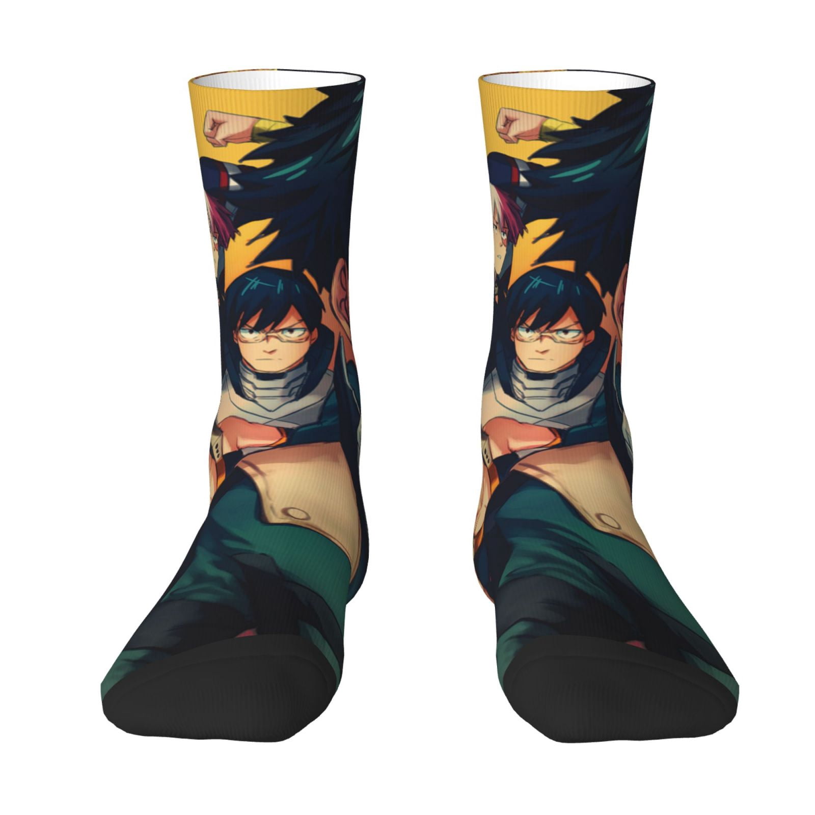 Izuku Midoriya Deku My Hero Academia Adult Socks Breathable Cozy Soft ...