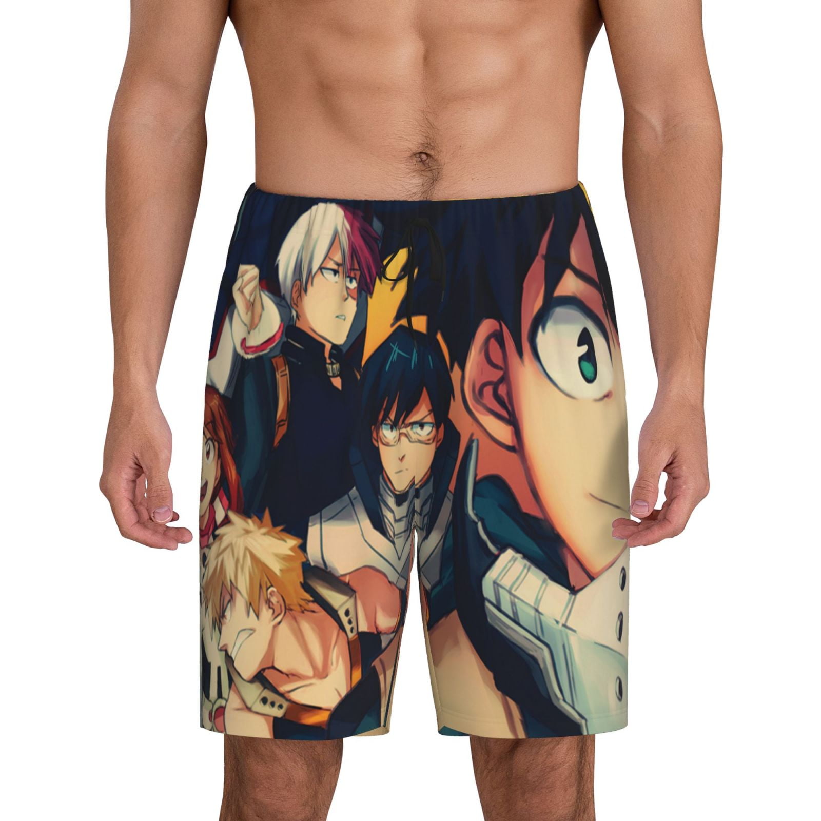 Izuku Midoriya Deku My Hero Academia Men's Short Pajama Pants ...