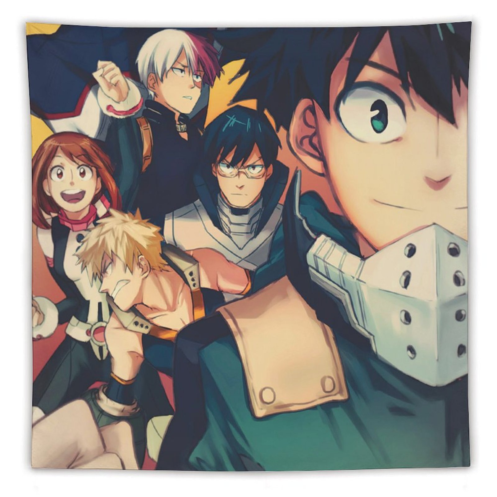 Izuku Midoriya Deku My Hero Academia Tapestry Luxury Wall Hanging ...