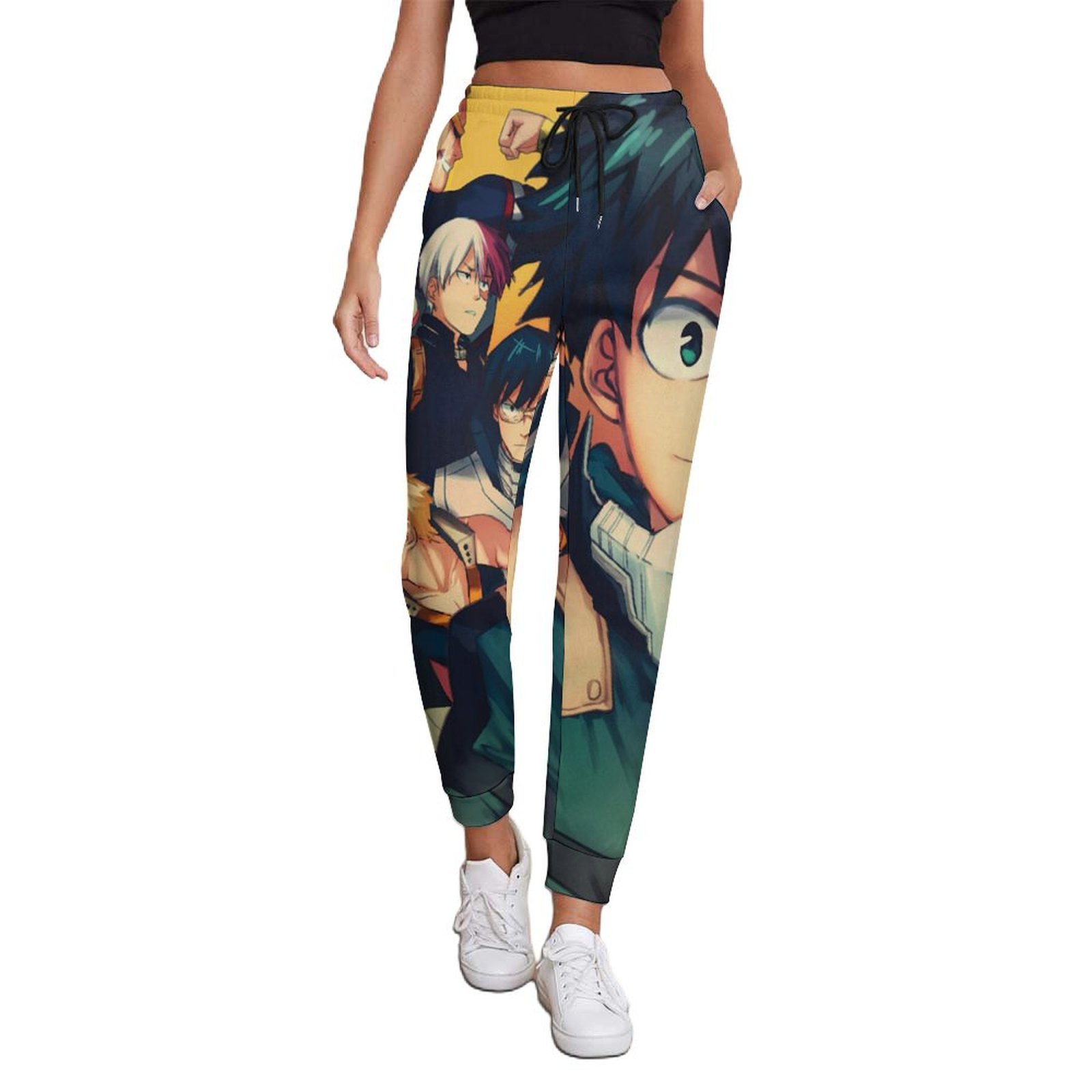 Izuku Midoriya Deku My Hero Academia Womens Sweatpants Joggers Pants ...
