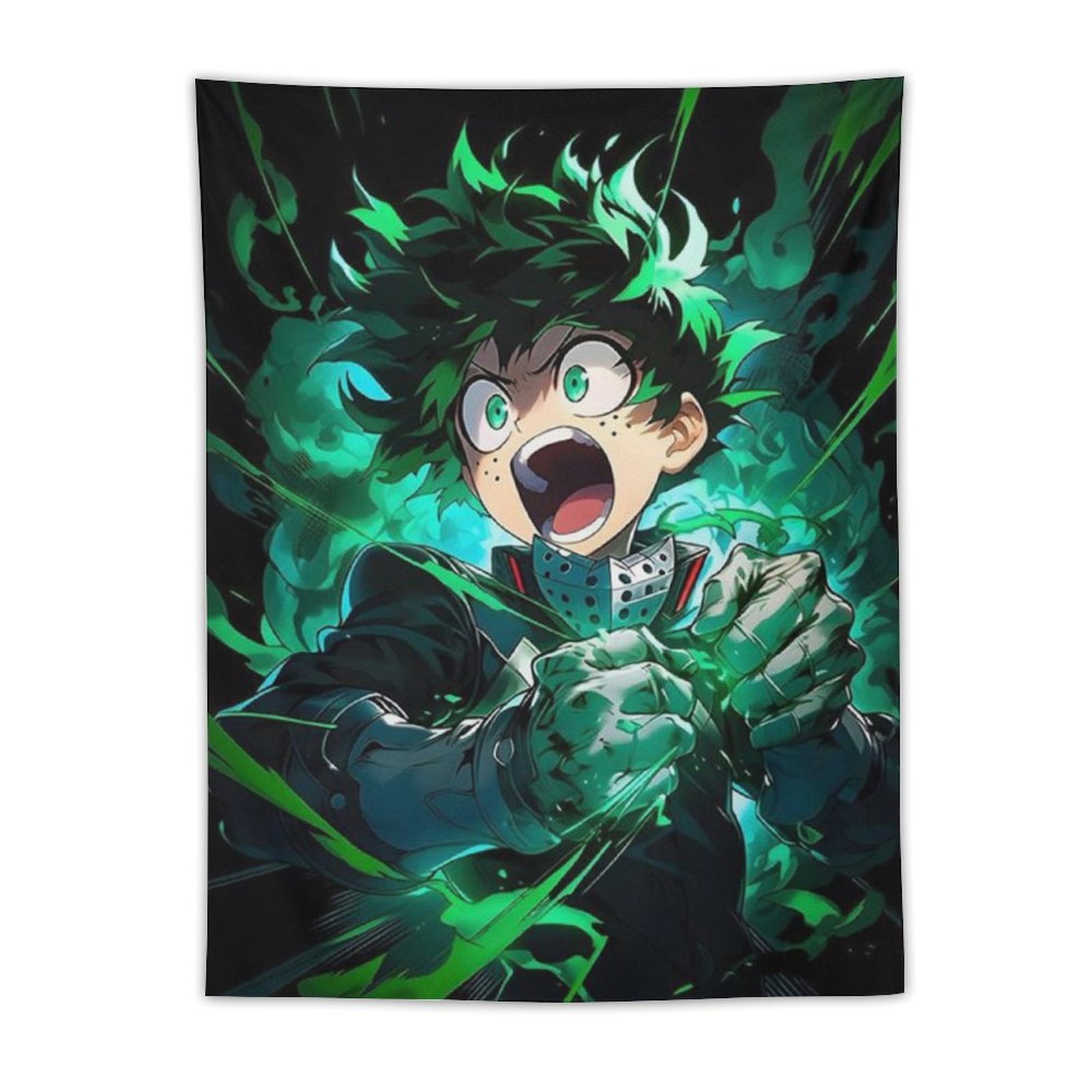 Izuku Midoriya My Hero Academia Tapestry Luxury Wall Hanging Tapestries ...