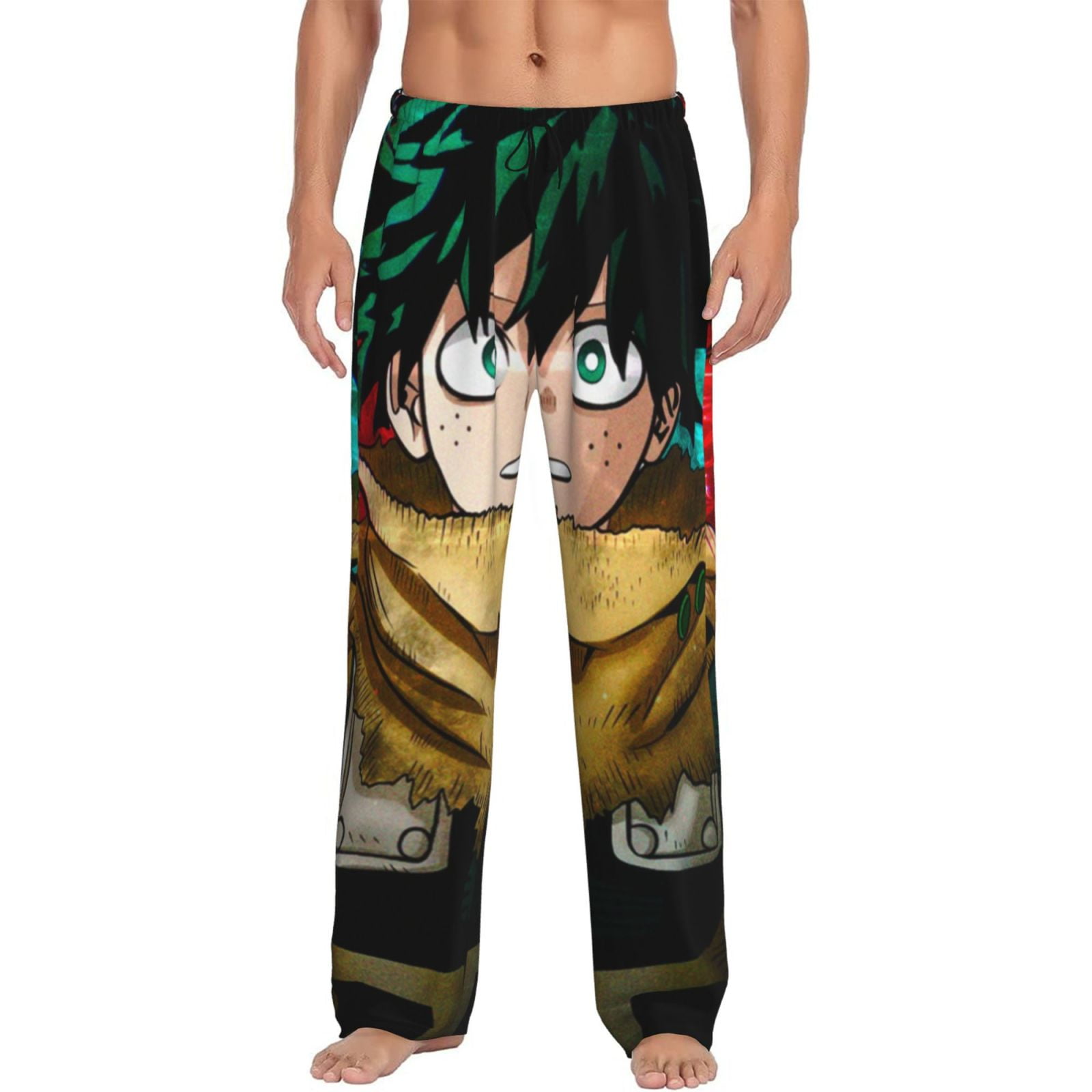 Izuku Midoriya My hero Academy Men's Pajama Pants With Pockets Lounge ...