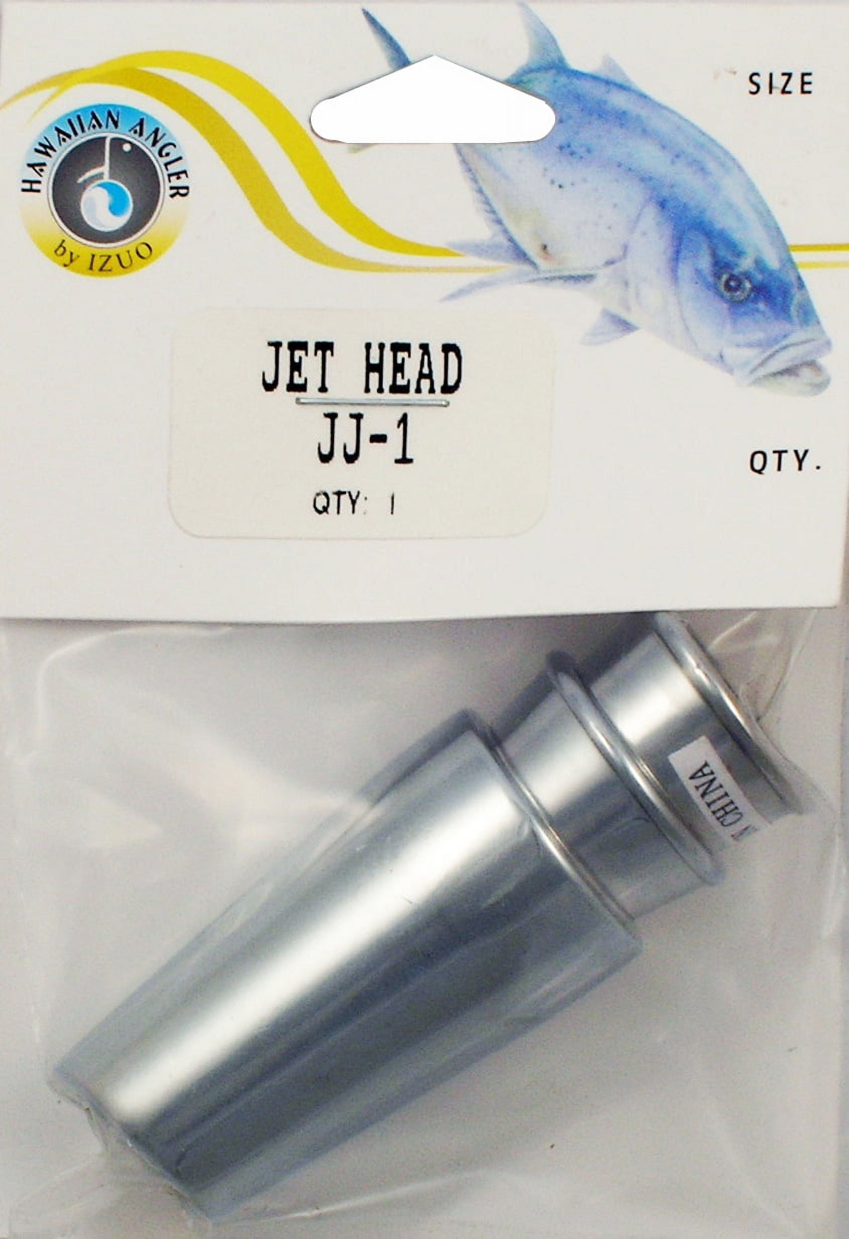 Izuo Brothers Chrome Lure Head for 8.0 Inch Skirt Fishing - Walmart.com