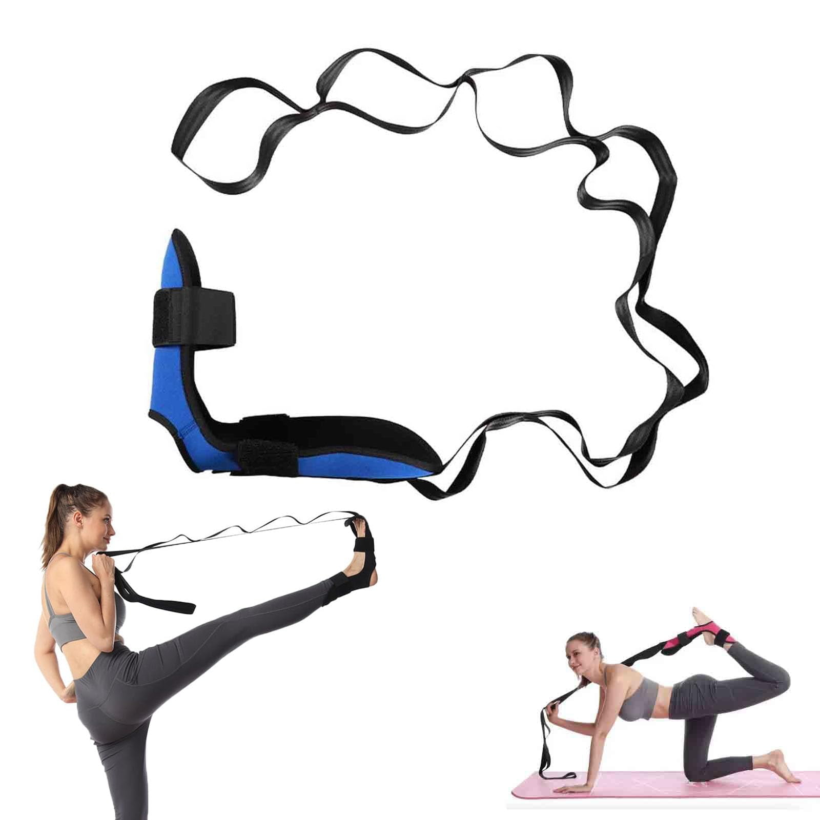 Izzila Stretching Strap with Loops and Detachable Foot, Calf & Foot ...
