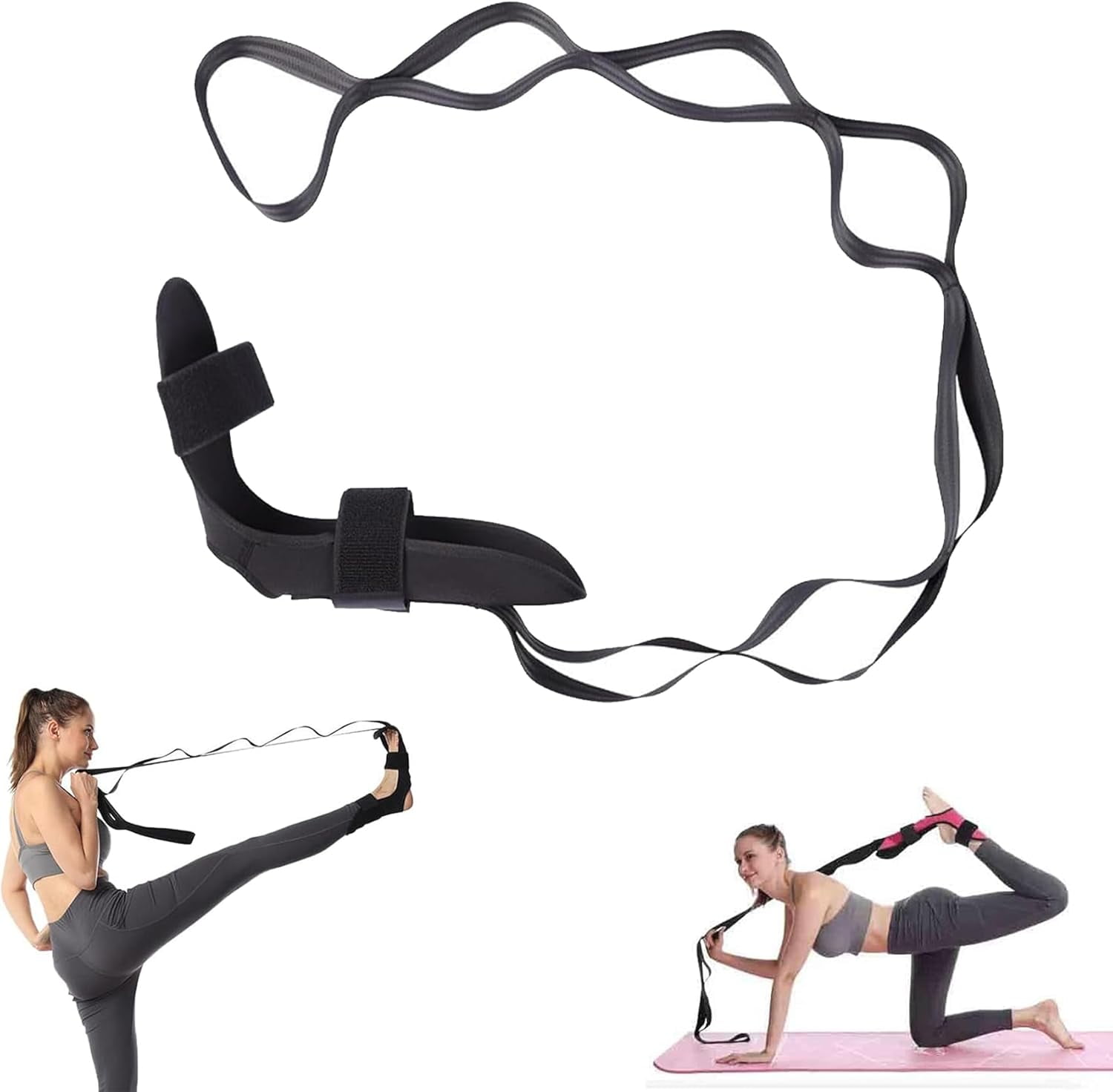 Izzila Stretching Strap With Loops And Detachable Foot, Izzila Foot And ...