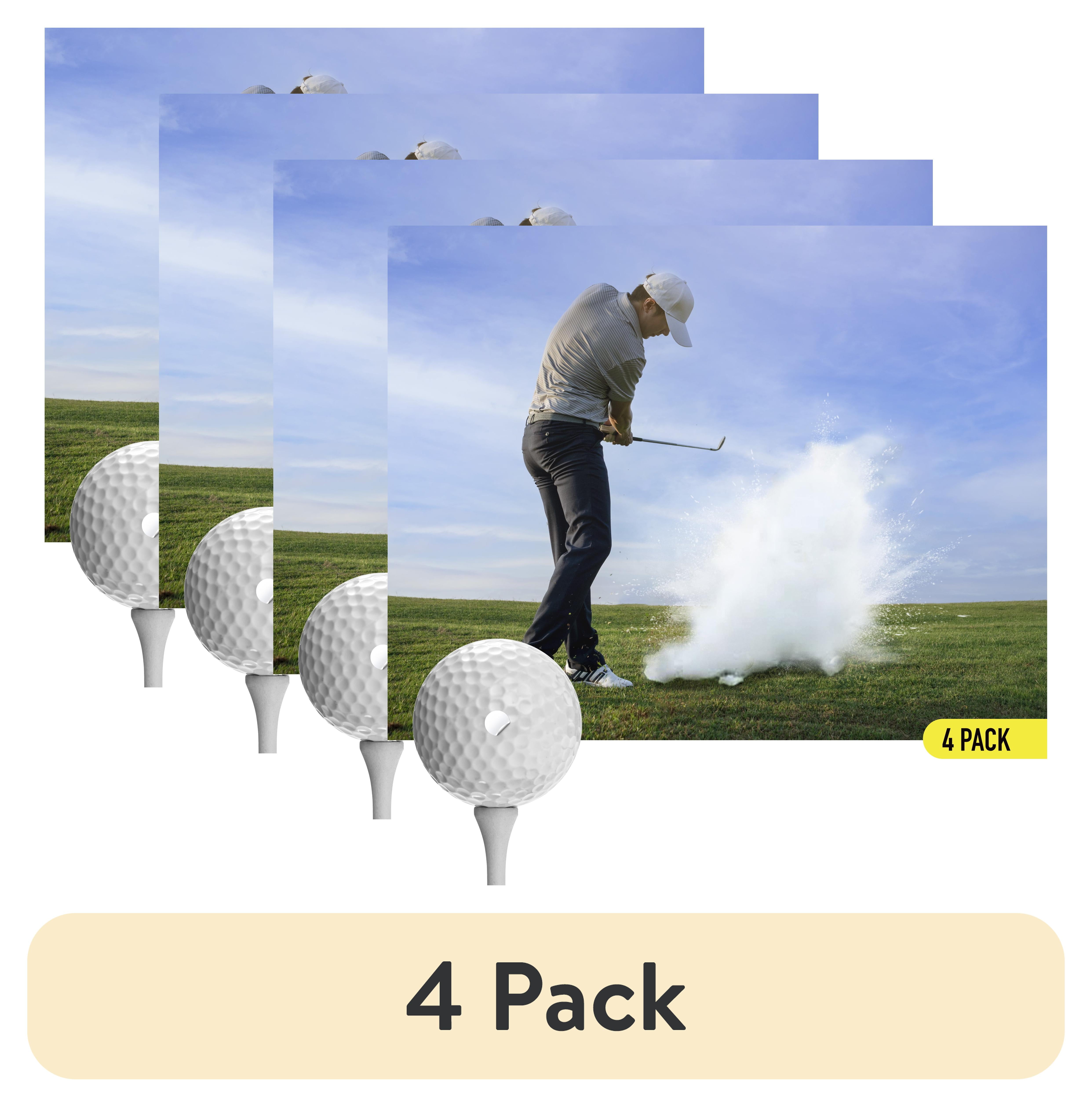 (4 pack) Izzo Golf Exploder Prank Golf Balls, White and Dimpled, 4 Pack ...