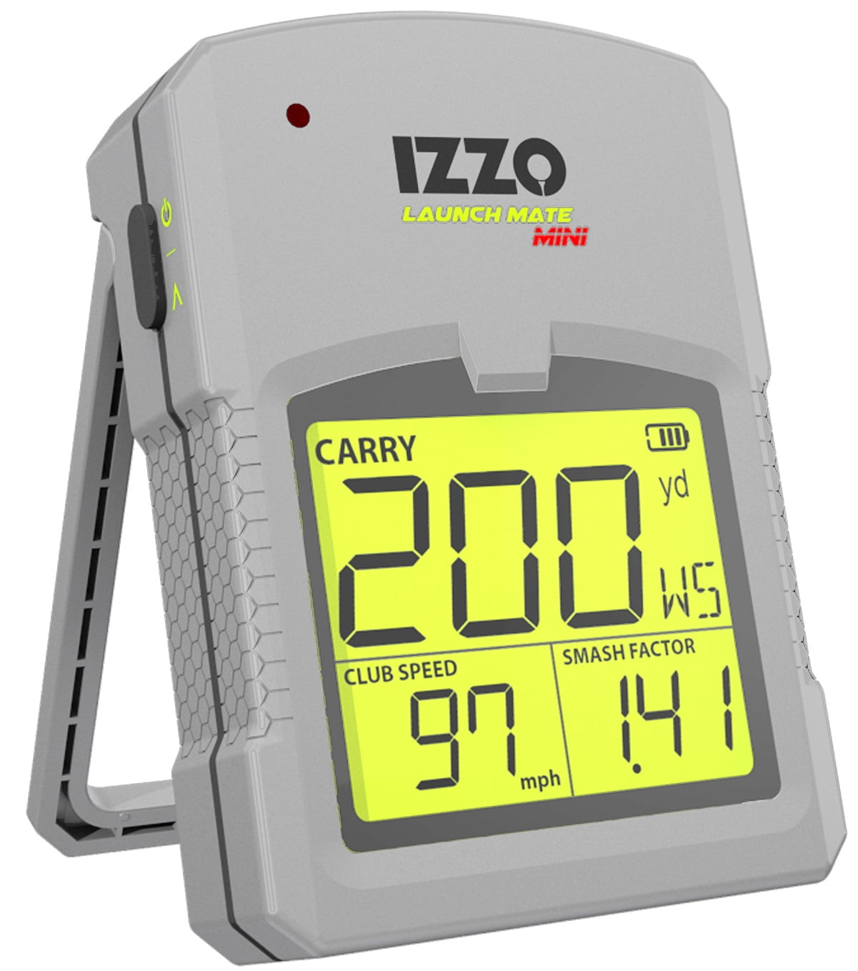 Izzo Golf Launch Mate Mini Launch Monitor Grey Swing Trainers Analyzers ...