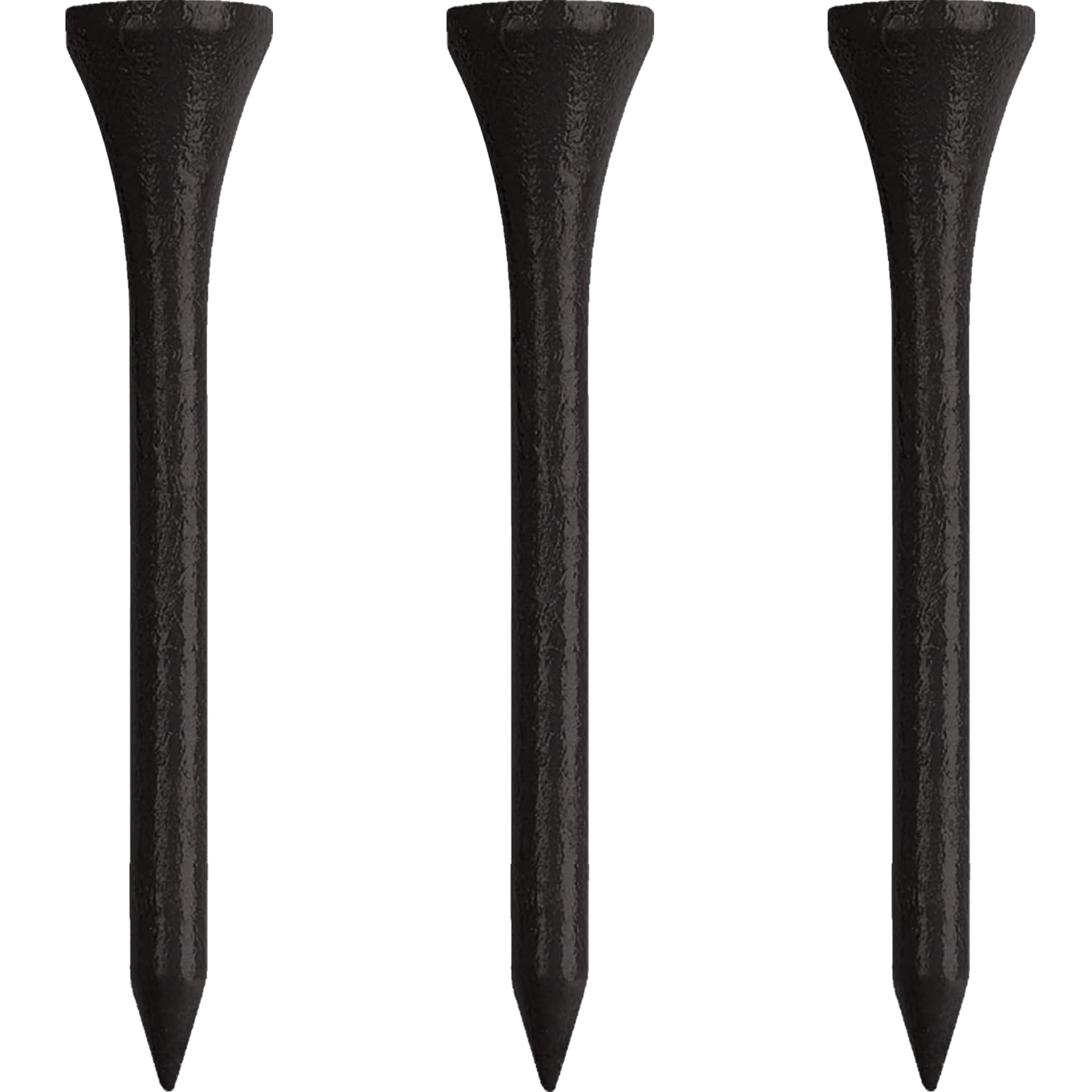 Izzo Golf Wood Tees - Black - 1.75" - 200 CT - Walmart.com