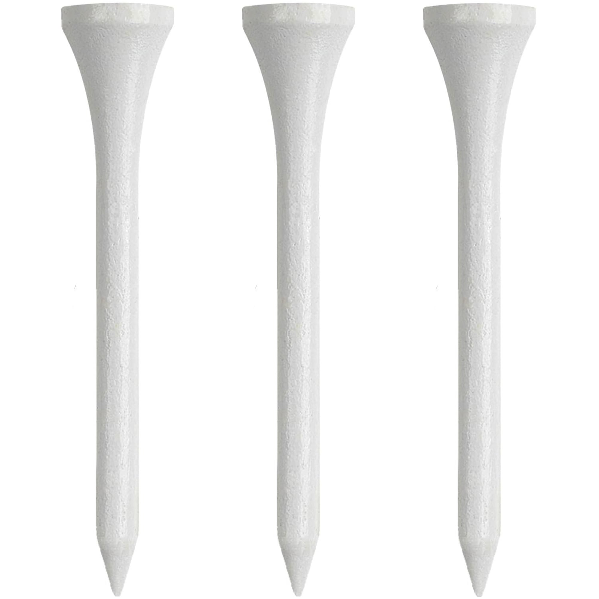Izzo Golf Wood Tees - White - 3.25" - 200 CT - Walmart.com