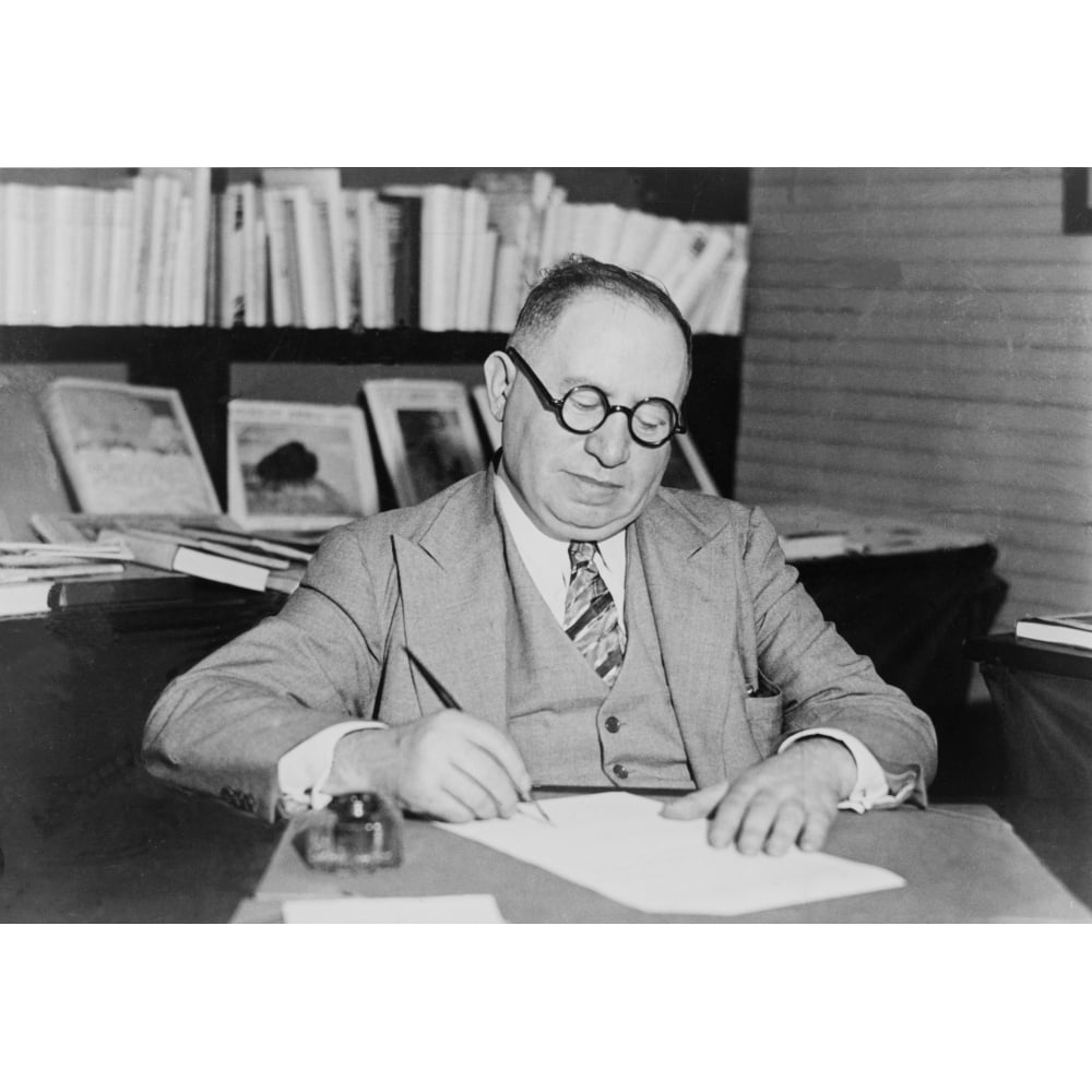 Izzy Einstein Signing Contract For His Memoirs In 1932. As A Government ...