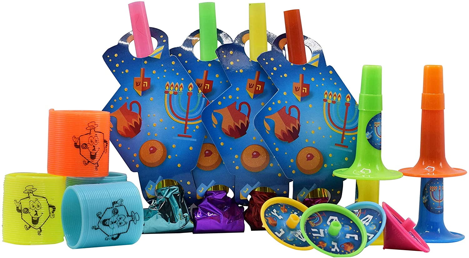 Izzy N Dizzy Hanukkah Party Mega Set - 16 Pack - Includes 4 Party ...
