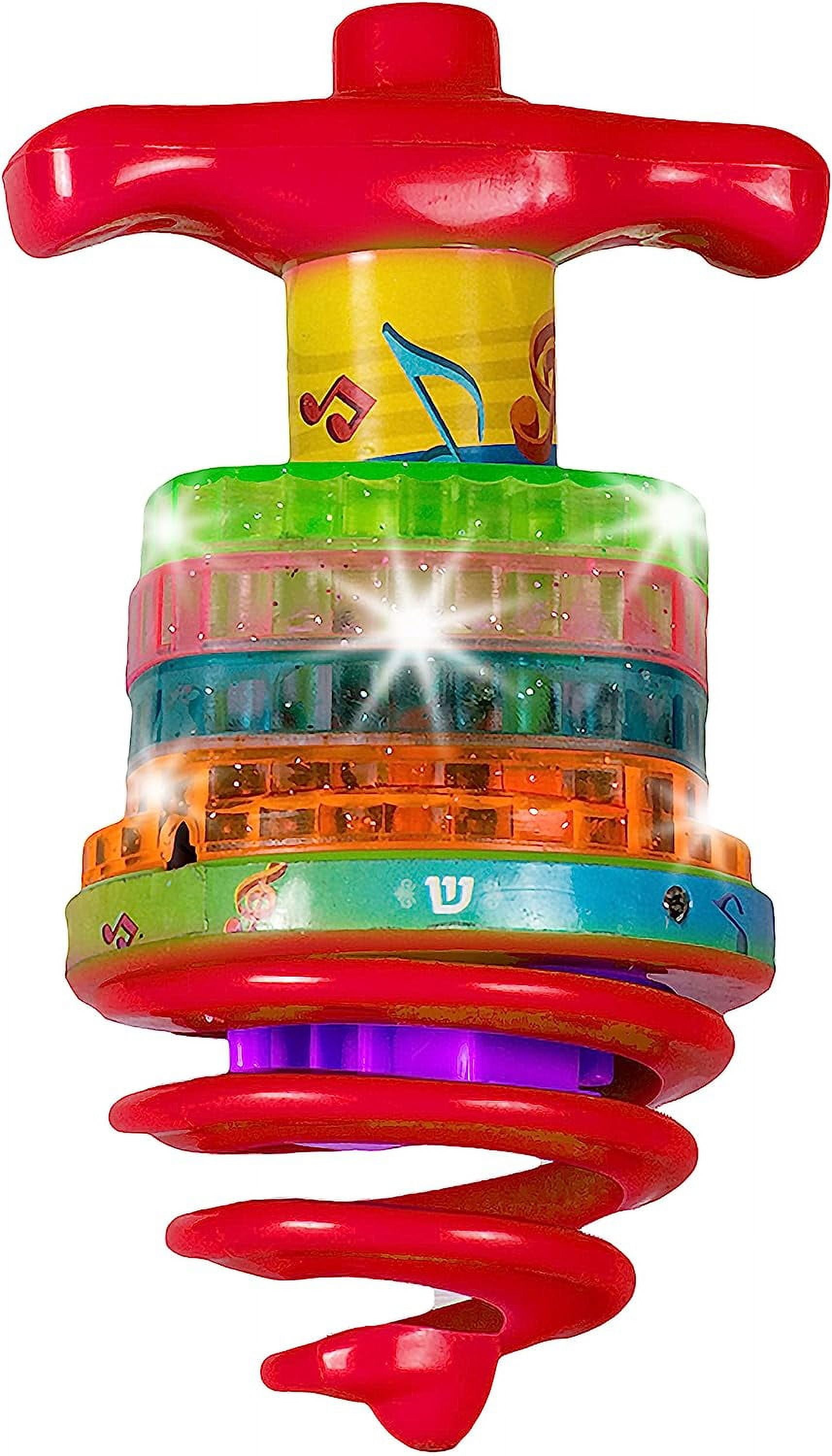 Izzy 'n' Dizzy Bouncing Musical Dreidel - Hanukkah Dreidel Game - Sings ...