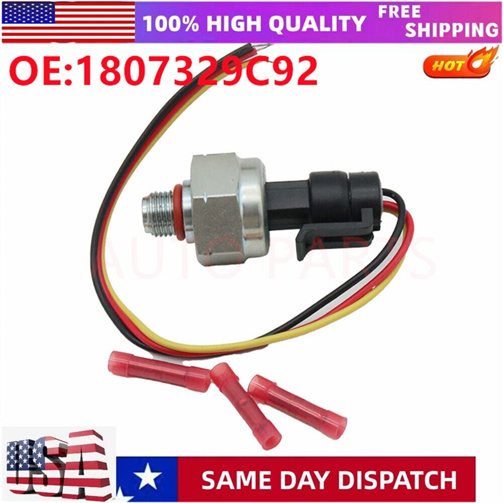 J-1807329C92 Oil Pressure Sensor for 7.3L 94-03 Ford Powerstroke w/wire ...
