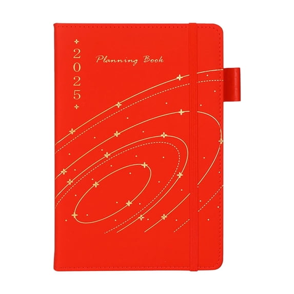 J 2025 Schedule Planner Notebook With English And Spanish Layout ...