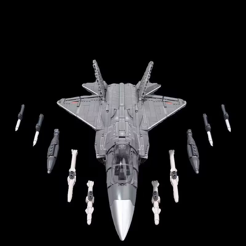 J-35 Fighter Jet Building Blocks Set with Light (2637 Pcs) - Walmart.com