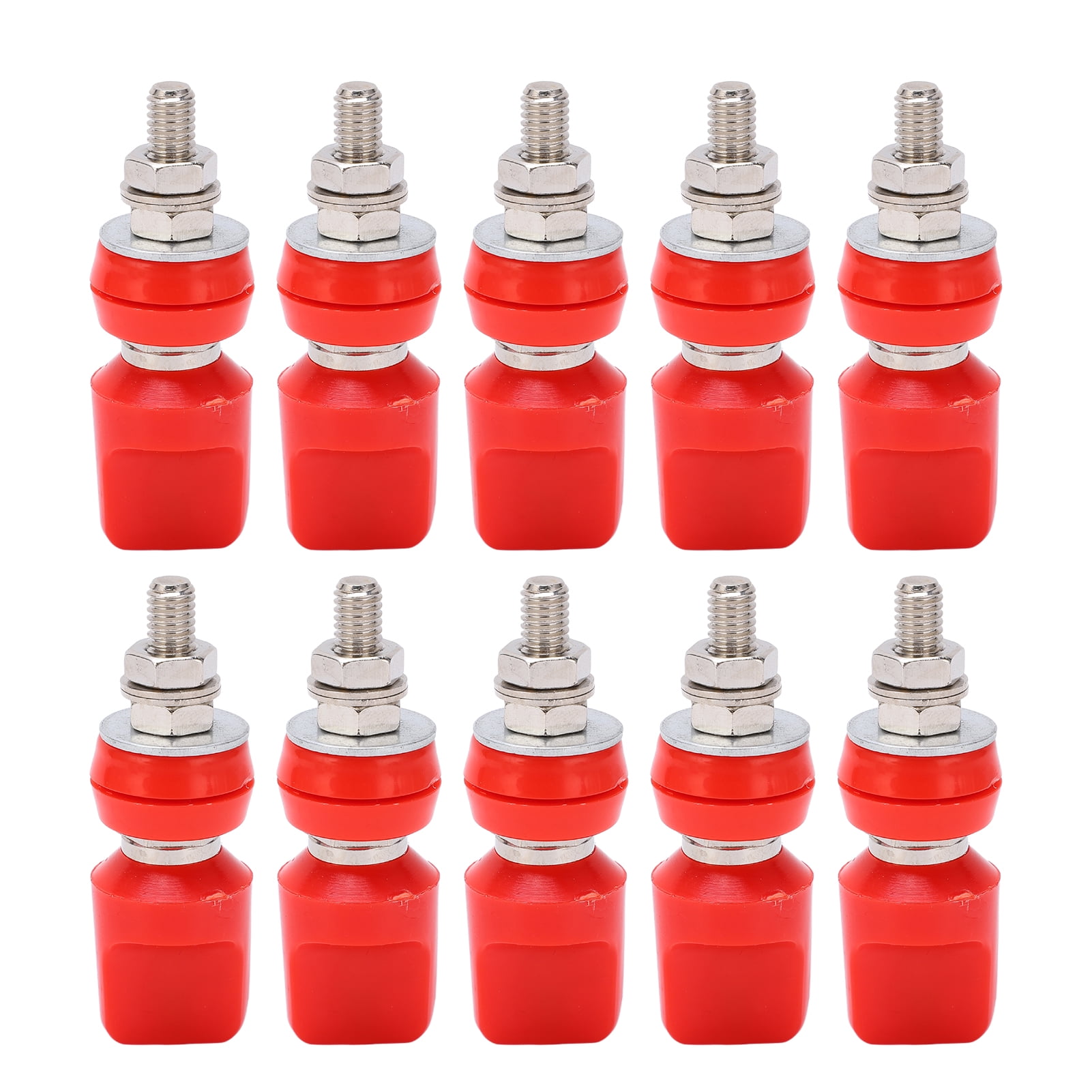 J.50019 (1) Current Terminal M6 100A Nickel Plated Brass Binding Post ...