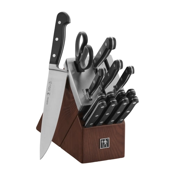 J.A. Henckels Classic 15-pc Chef's & Steak Knife Set with Sharpening ...