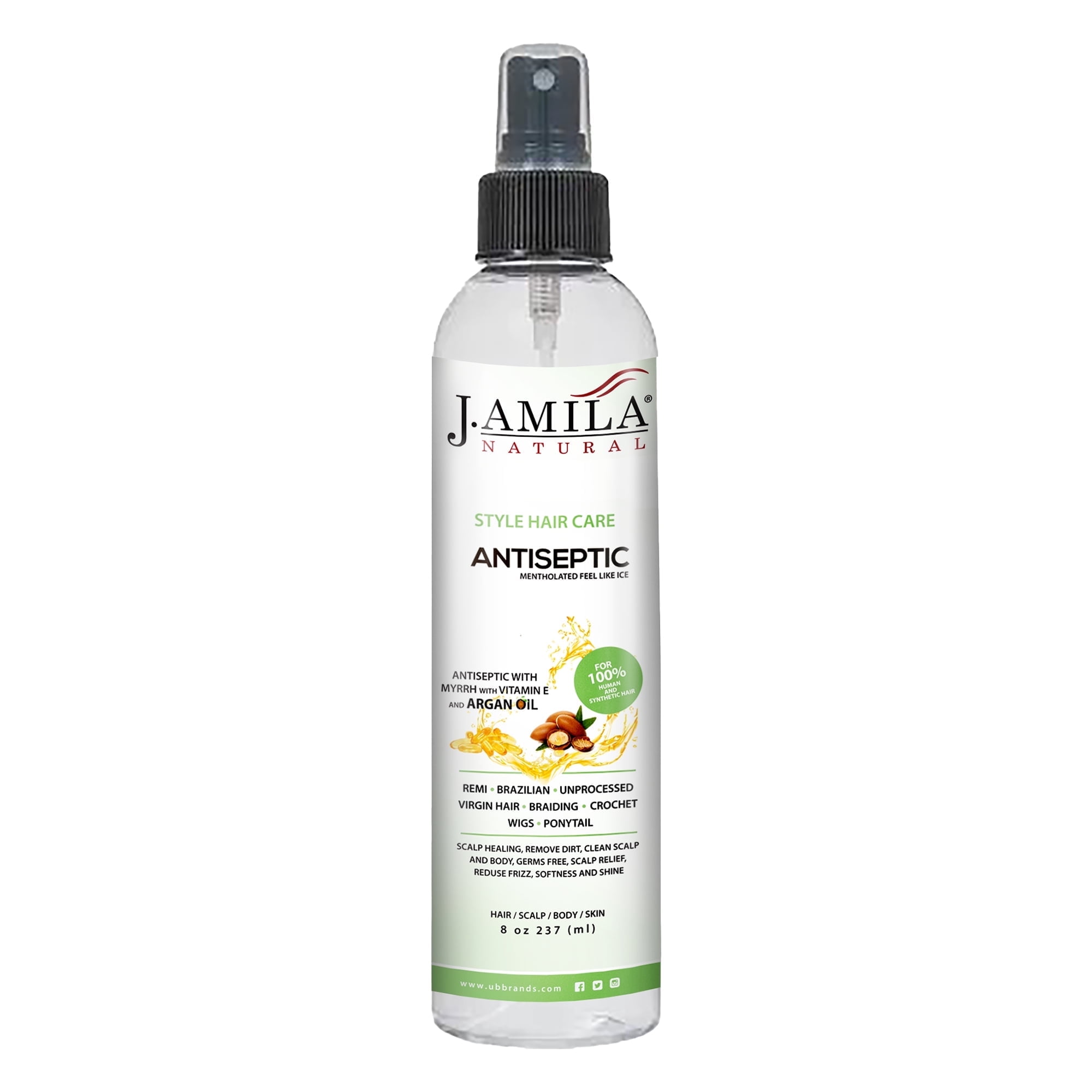 J'AMILA NATURAL Antiseptic with Argan Oil - Gentle Skin Protection ...