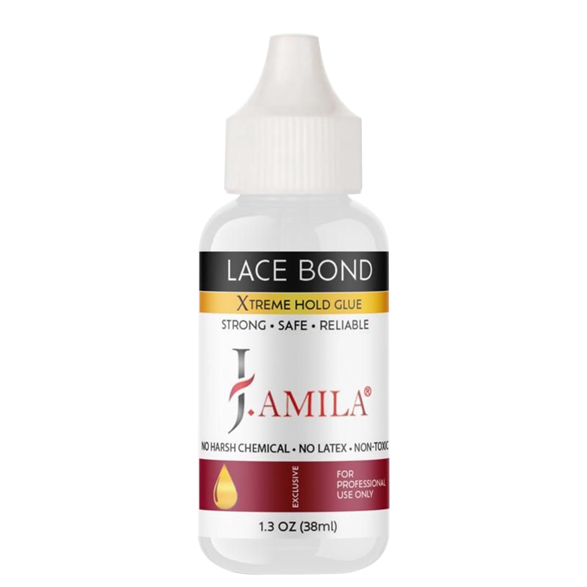 J. AMILA Lace Bond Xtreme Hold Glue 1.3oz | Strong, Long-Lasting ...