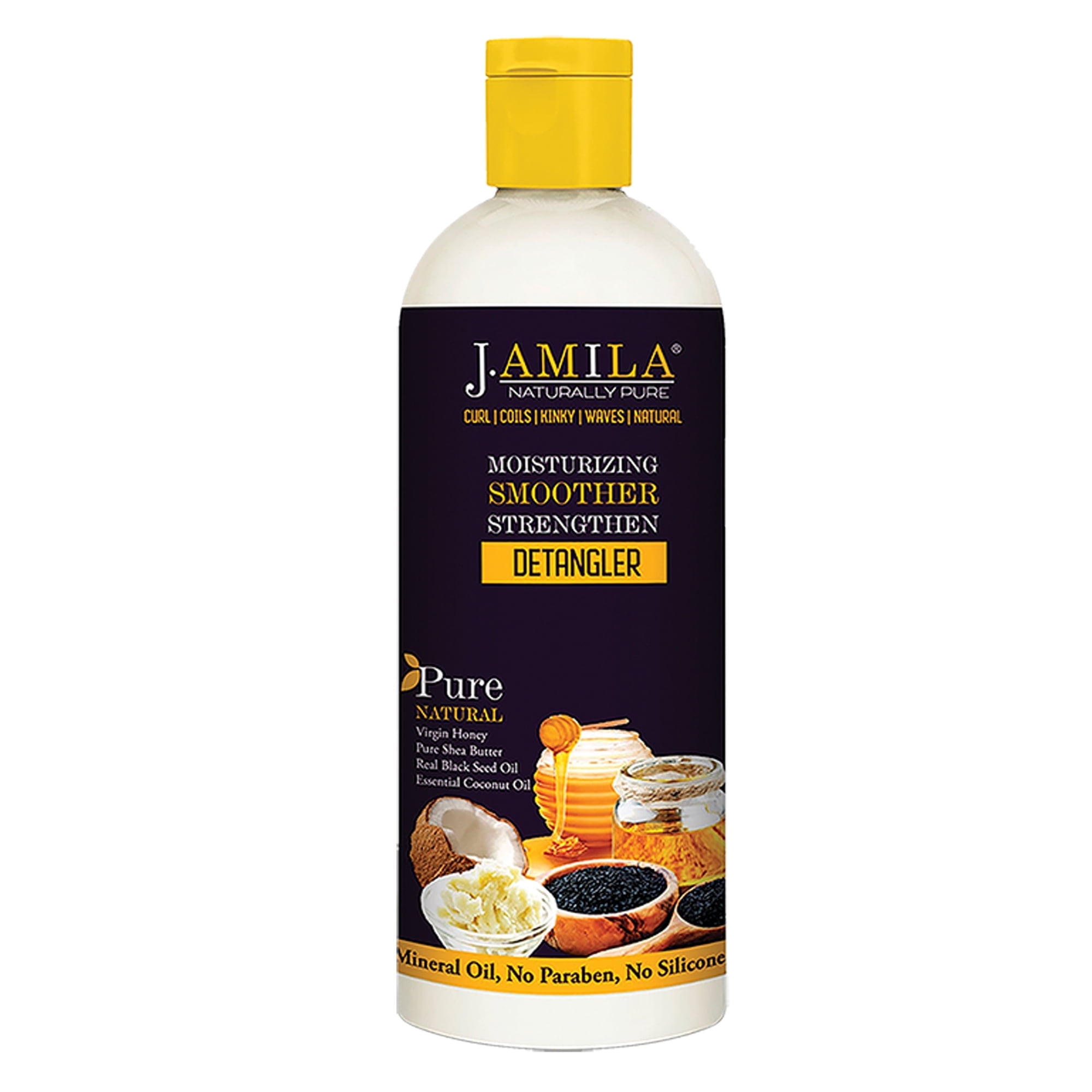 J.AMILA Moisturizing Smoother Detangler Conditioner 12oz | Frizz ...