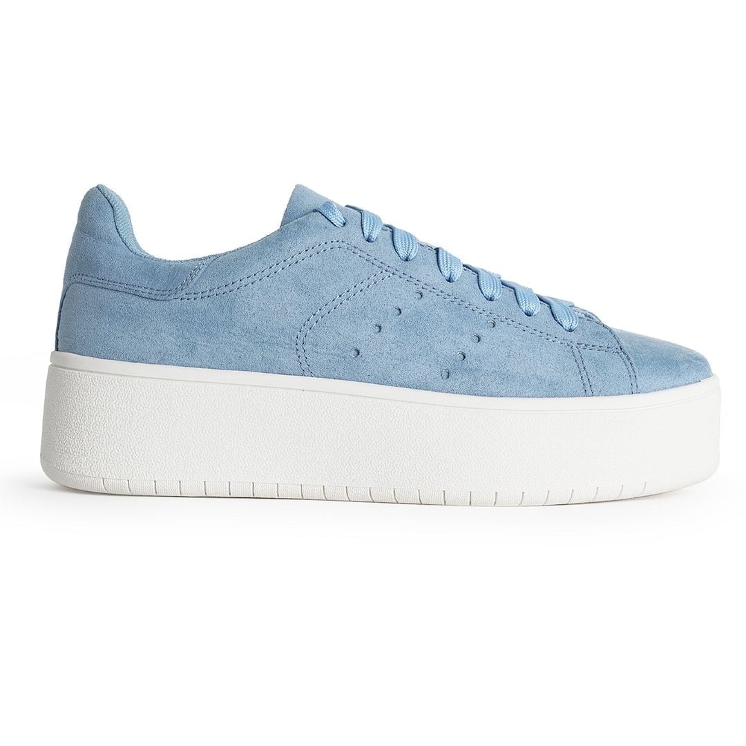 J. Adams Hero Platform Sneakers for Women - Casual Lace-Up Fashion ...