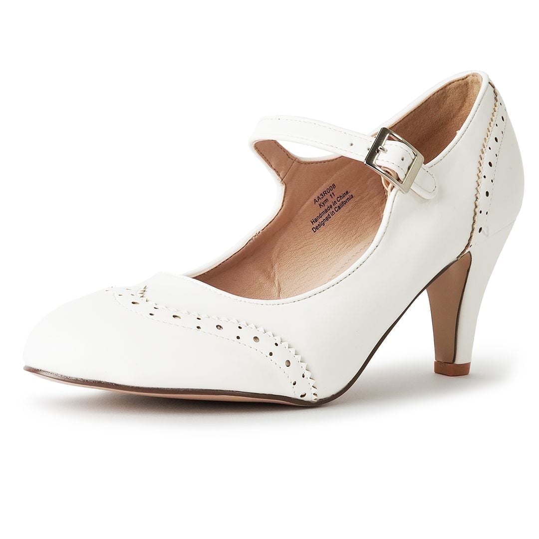 J. Adams Kym Mary Jane Shoes Women - Cute Mary Janes Round Toe Shoe ...