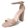 J. Adams Shirley High Silver Comfortable Heels for Women | Open Toe ...