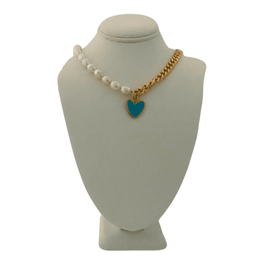 J'Adore Statement Heart Necklace - Walmart.com