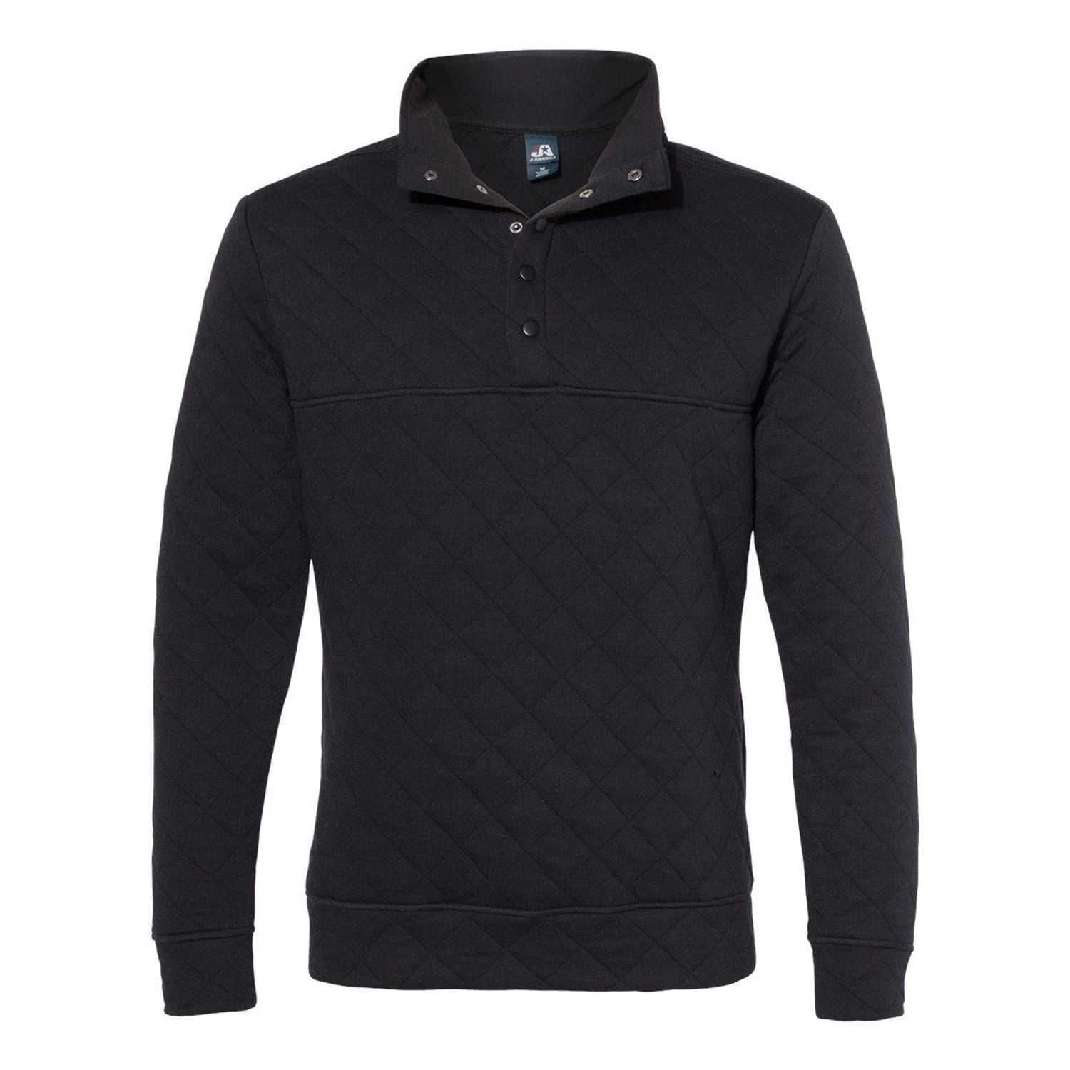 J America JA8890 Men's Quilted Snap Pullover - Walmart.com