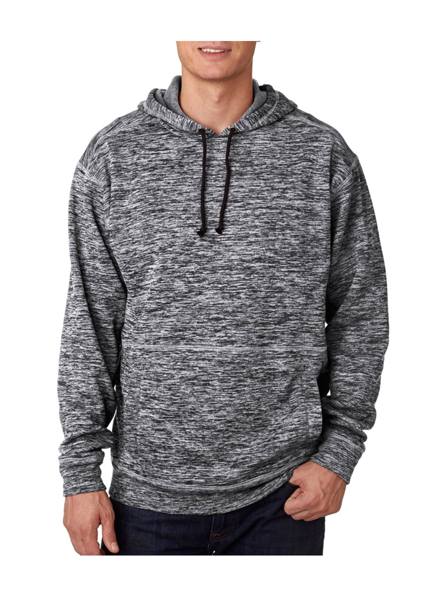 J America Men's Cosmic Side Hand Pockets Fleece Hoodie, Style J8613 - Walmart.com