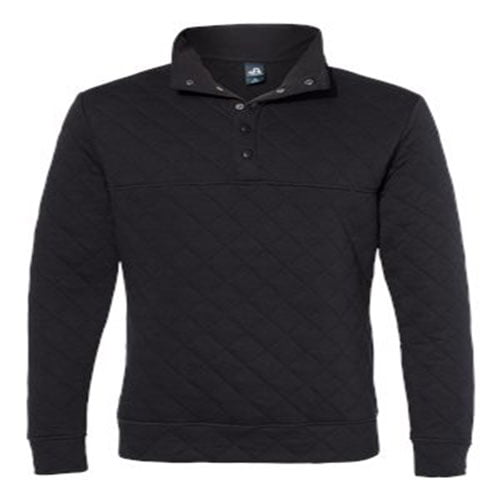 J. America Men's Quilted Snap Pullover - Walmart.com