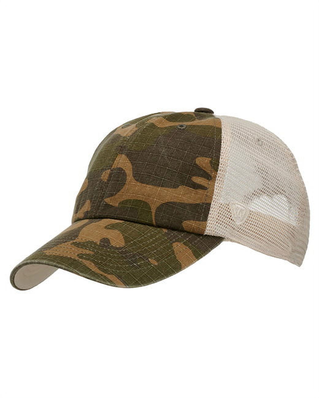 J. America TW5533 Riptide Ripstop Trucker Cap - Camo - Walmart.com