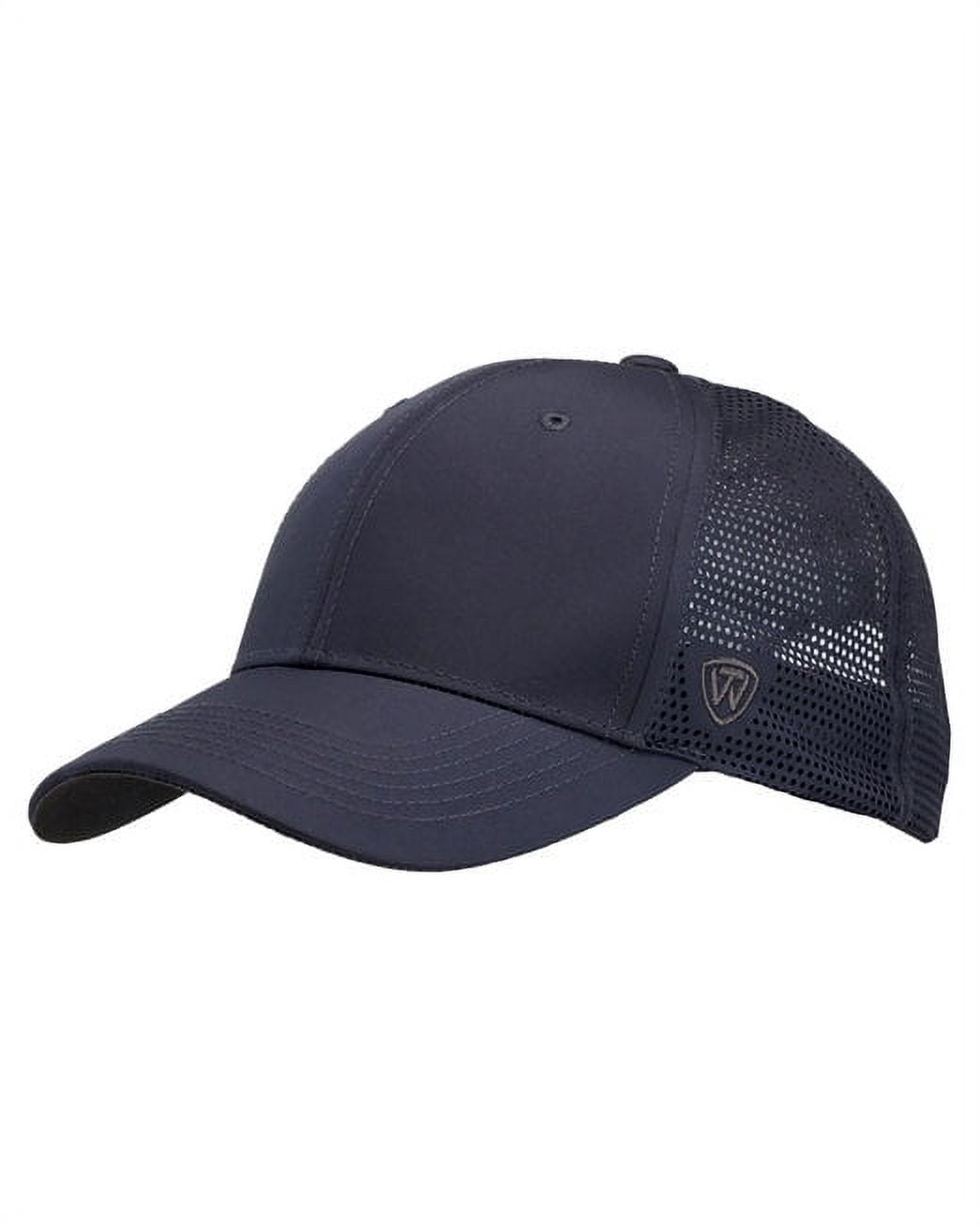J. America TW5536 Flight Lasercut Mesh Trucker Cap - Charcoal - Walmart.com