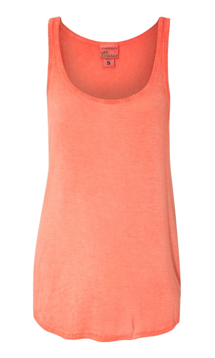J. America Women's Oasis Wash Tank Top, Style 8133 - Walmart.com