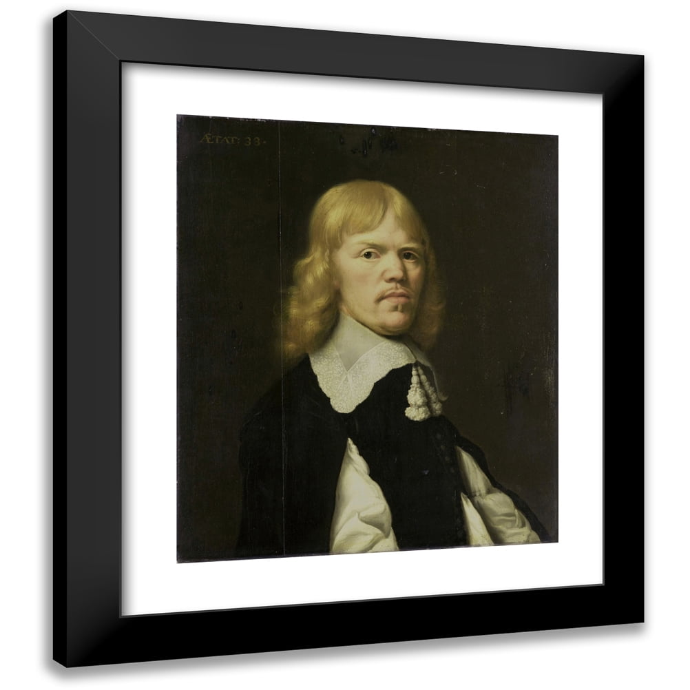 J. Attama 20x23 Black Modern Framed Museum Art Print Titled - Portrait ...