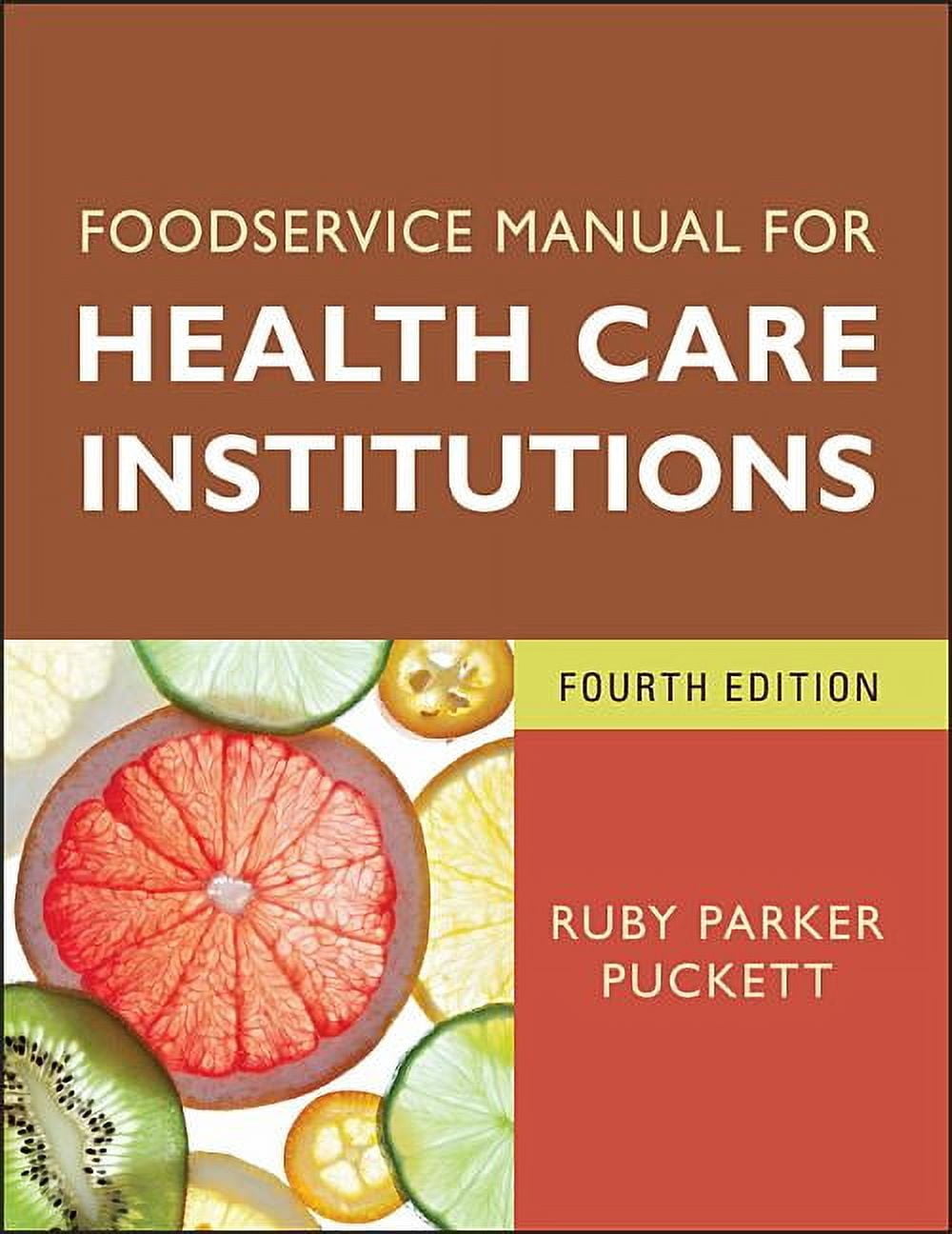 J-B AHA Press Foodservice Manual 4e, Book 150, (Paperback) - Walmart.com