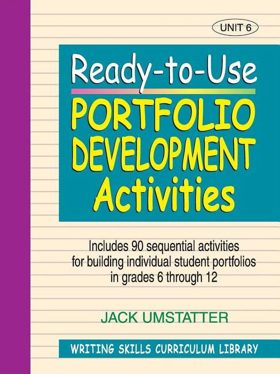 J-B Ed: Ready-To-Use Activities: Ready-To-Use Portfolio Development ...
