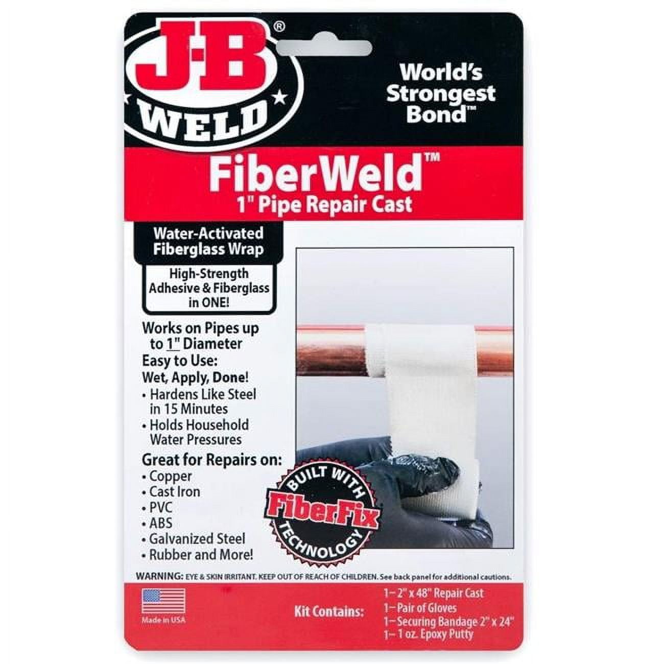 J-B Weld FiberWeld High Strength Fiberglass Reinforced Panel Adhesive 1 ...