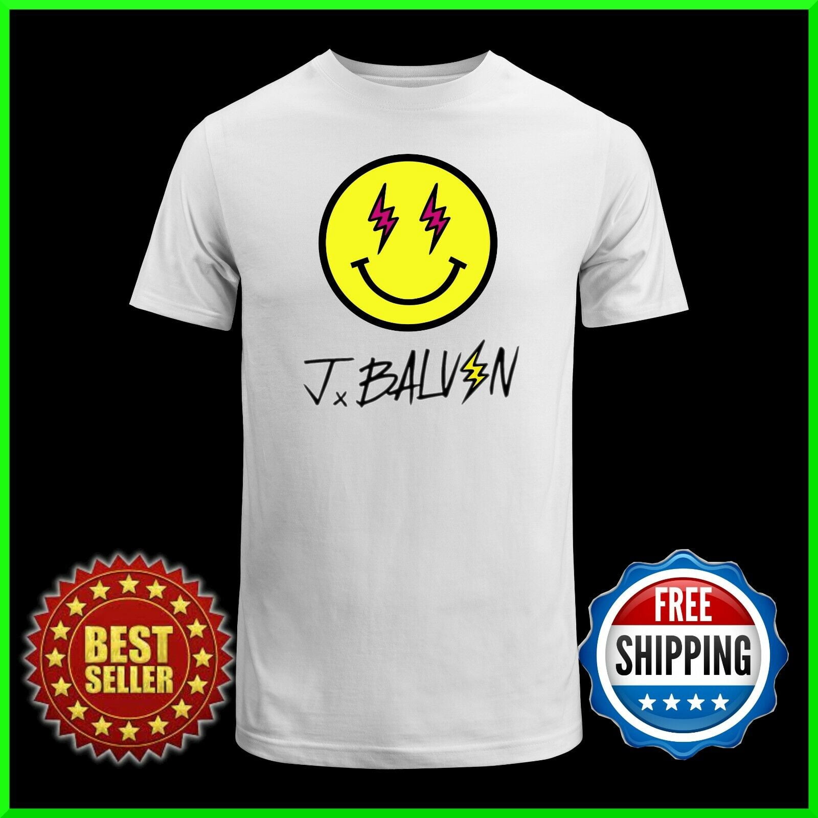J BALVIN SHIRT MCDONALDS GUESS COLORES PREMIUM MEDELLIN CLOTHING ...