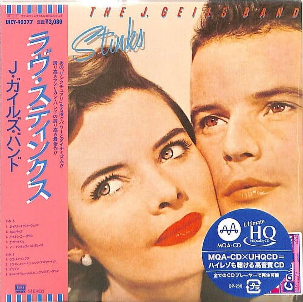 J Band Geils - Love Stinks - MQA x UHQCD - Paper Sleeve - Music & Performance - CD - Walmart.com