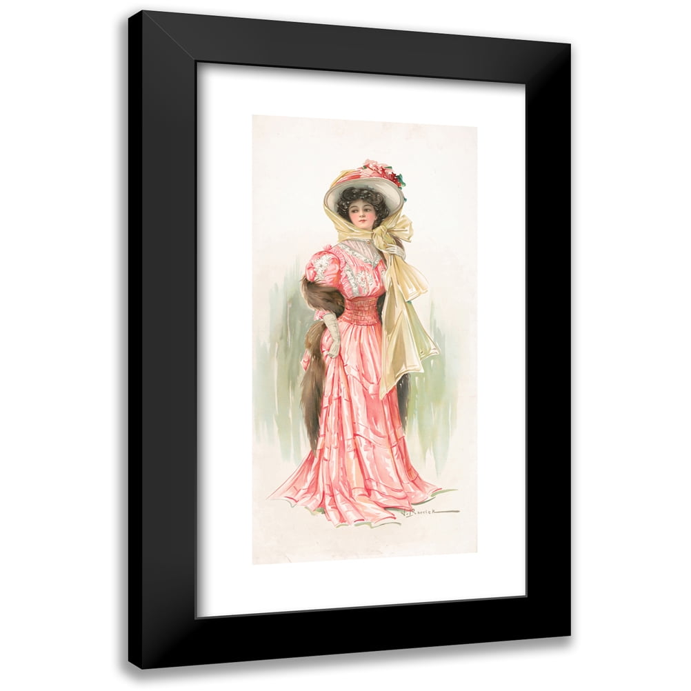 J. Barrick 9x14 Black Modern Framed Museum Art Print Titled - The ...