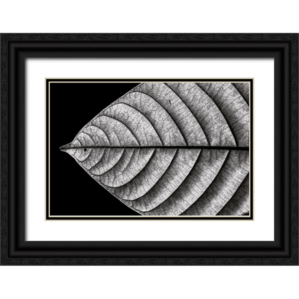 J. Bhange, Nilesh 14x11 Black Ornate Wood Framed with Double Matting ...